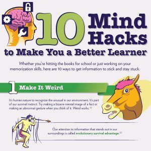 Mental Hacks to Make You a Better Learner [Infographic] - Online Course ...